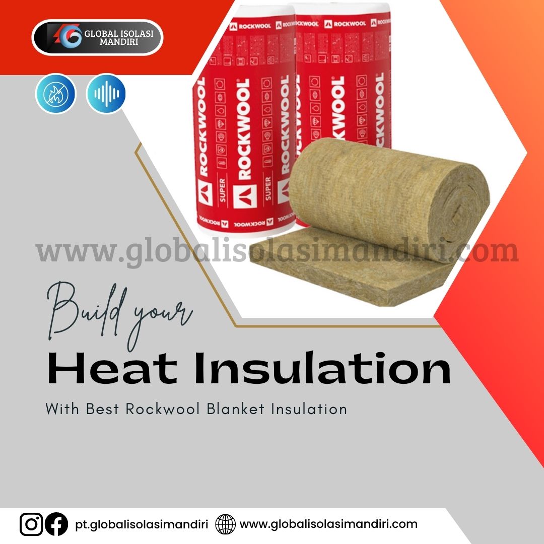 Jual Rockwool Roll Tebal 5cm Murah Bali - Rockwool Bali Insulation