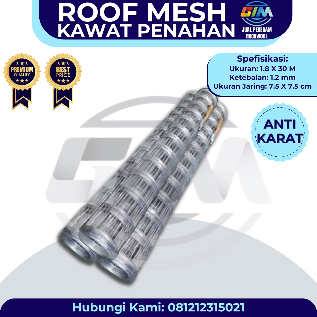 ROOFMESH MURAH DAN BERKUALITAS 2024 - Rockwool Bali Insulation